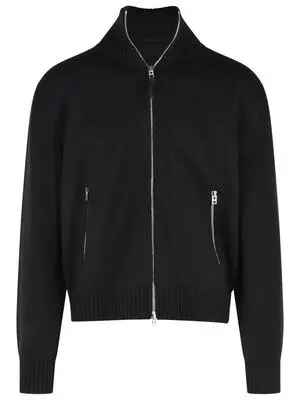 TOM FORD Virgin Wool Cardigan - Black