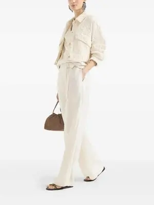 Brunello Cucinelli Pants With Adjustable Belt
