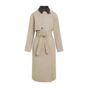 Bottega Veneta Belted Trench Coat - Multicolor