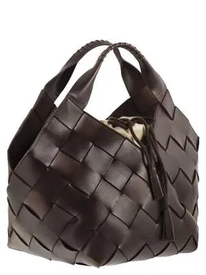 Dragon Diffusion Botteghe Braided Leather Bag