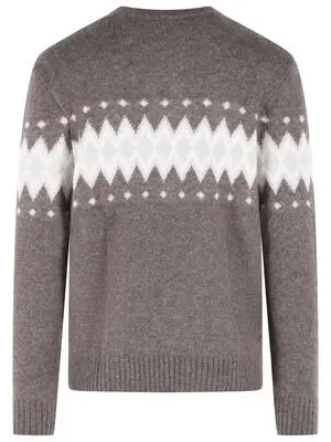Eleventy Cashmere And Silk Blend Sweater