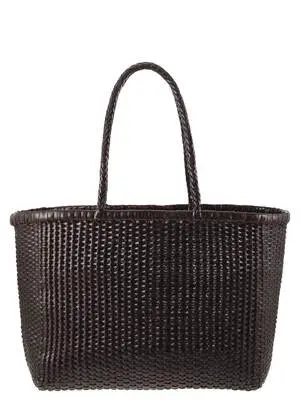 Dragon Diffusion Dragon Diffusion Women Weave - Braided Leather Bag L Brown