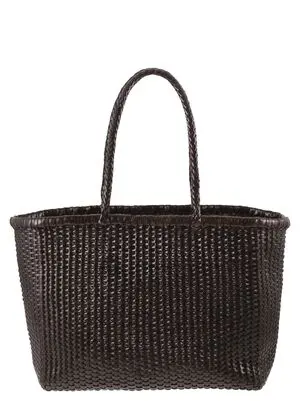 Dragon Diffusion Woven Bag - Brown