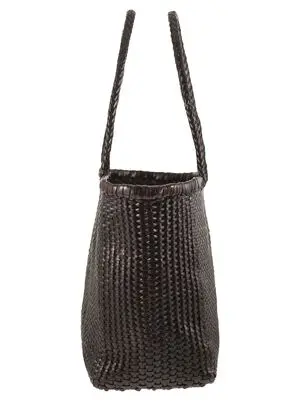 Dragon Diffusion Woven Bag - Brown