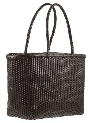 Dragon Diffusion Woven Bag - Brown