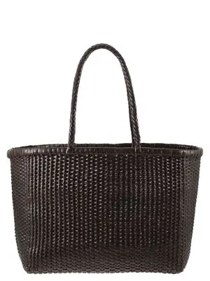 Dragon Diffusion Woven Bag - Brown