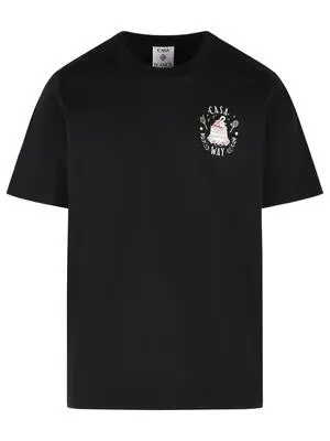Casablanca Casaway' Cotton T-shirt - Black