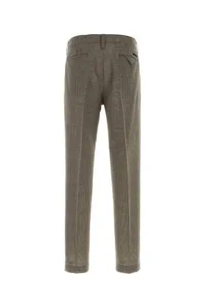 Prada Embroidered Wool Pant - Multicolor