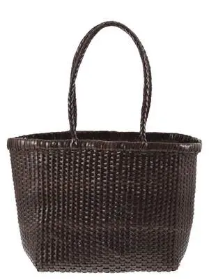 Dragon Diffusion Weave Braided Leather Bag S
