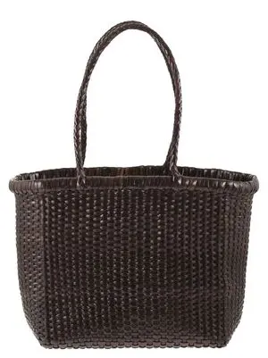 Dragon Diffusion Weave Braided Leather Bag
