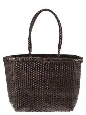 Dragon Diffusion Weave Braided Leather Bag