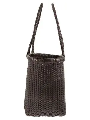 Dragon Diffusion Weave Braided Leather Bag