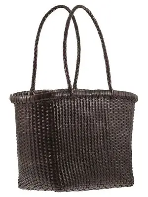 Dragon Diffusion Weave Braided Leather Bag