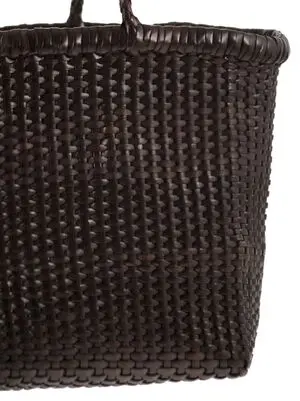 Dragon Diffusion Weave Braided Leather Bag