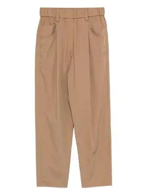 Brunello Cucinelli Stretch Pants - Brown