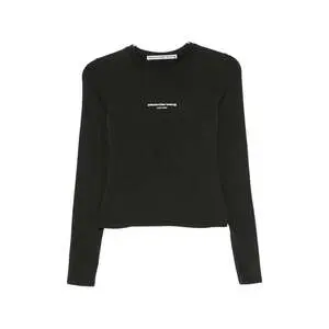 Alexander Wang Tops T-shirts & Jerseys - Black