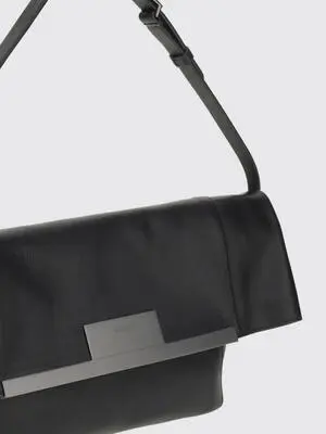 Max Mara Leather Shoulder Bag - Black