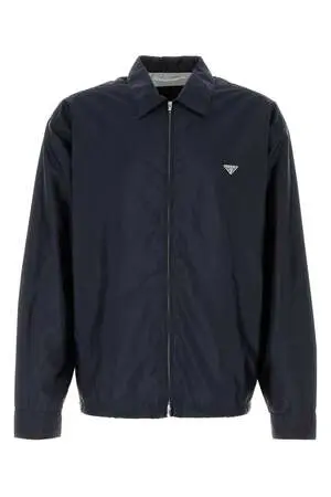Prada Navy Re-nylon Shirt - Blue