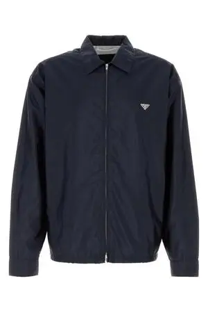 Prada Navy Re-nylon Shirt - Blue