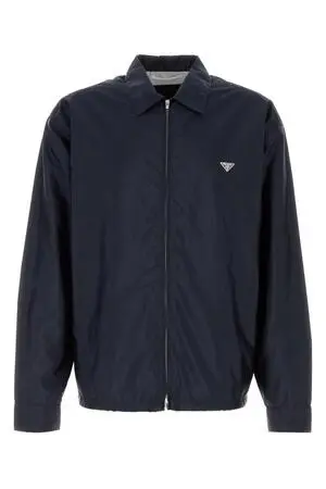 Prada Navy Re-nylon Shirt - Blue
