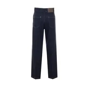 Max Mara Straight-leg Denim Pants - Blue
