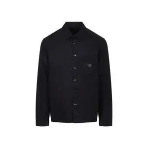 Prada Re-nylon Shirt - Black