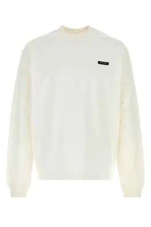 Prada Cotton Sweatshirt - White