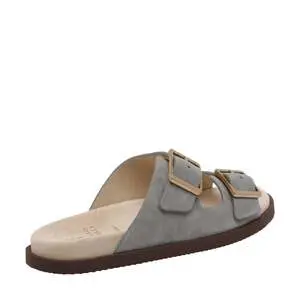 Brunello Cucinelli Suede Slides