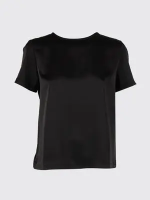 Max Mara Satin T-shirt - Black