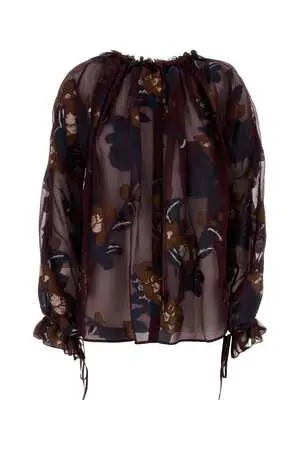 Etro Embroidered Silk Blend Shirt