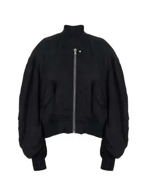 Rick Owens Ruffled Bomber Jacket