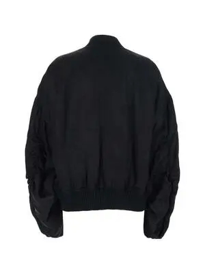 Rick Owens Ruffled Bomber Jacket