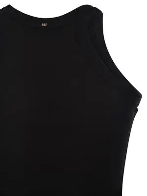 Sportmax Cotton And Silk Jersey Top