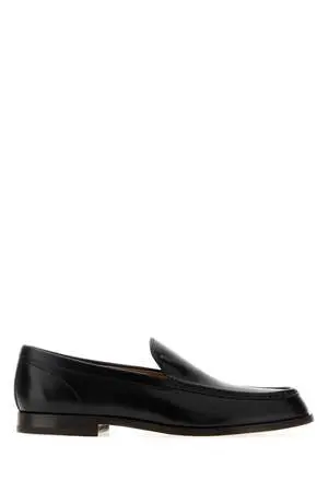 TOD'S Leather Loafers - Black