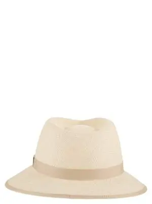 Max Mara Woven Straw Hat - Cream