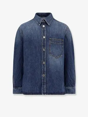 Givenchy Overshirt Denim Shirt - Blue