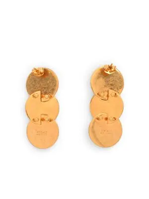 Versace Tribute' Brass Earrings