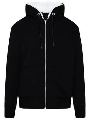 Moose Knuckles Cotton Blend Classic Bunny Sweatshirt - Black