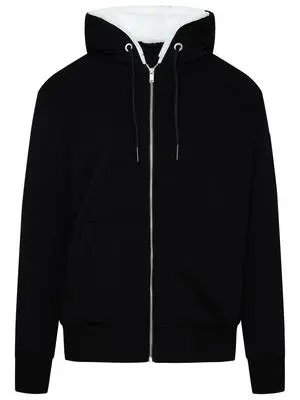 Moose Knuckles Cotton Blend Classic Bunny Sweatshirt - Black