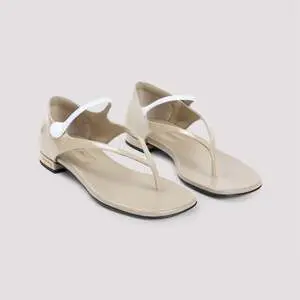Miu Miu Calf Leather Sandals - Multicolor