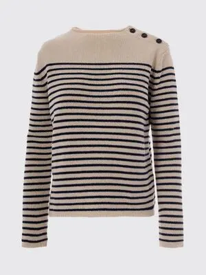 MAX MARA Weekend Max Mara Women Striped Cotton Blend Sweater Weekend Max Mara