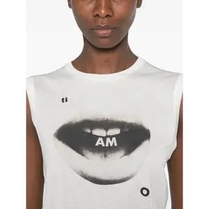 Fendi Cotton Tank Top - White