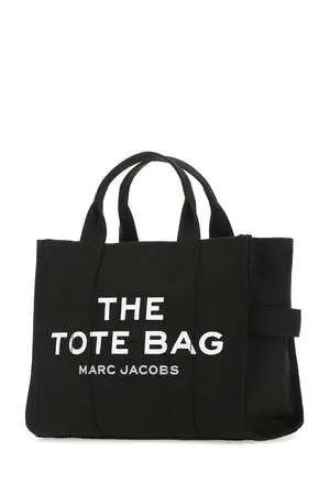 Marc Jacobs Canvas The Tote Bag Handbag - Black