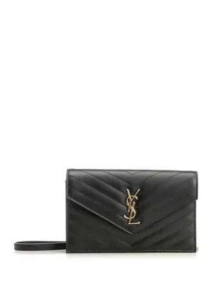Saint Laurent Chain Wallet - Black