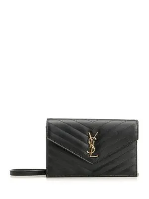 Saint Laurent Chain Wallet - Black