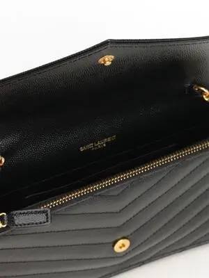 Saint Laurent Chain Wallet - Black