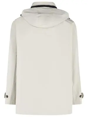 FAY Microfaille Parka - Cream