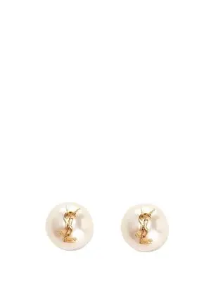Saint Laurent Pearl Earrings