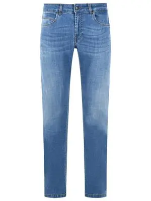 FAY Cotton Jeans - Blue