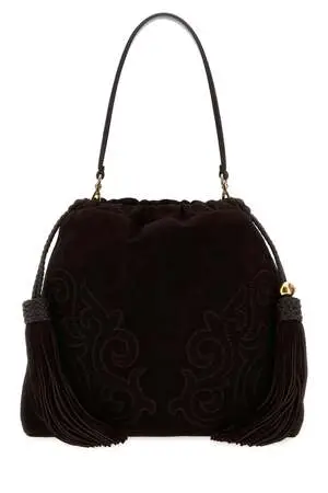 Etro Suede Medium Kalispera Bucket Bag